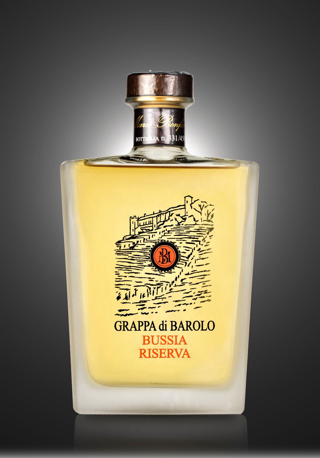 GRAPPA DI BAROLO BUSSIA RISERVA | Marco Bonfante Winery